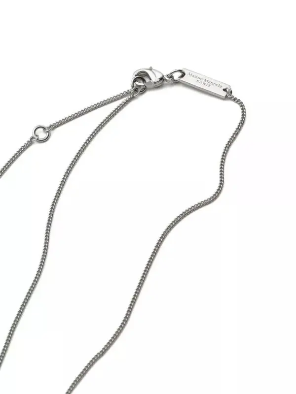 MAISON MARGIELA Zirconia Cluster Pendant Necklace