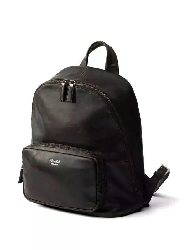 Prada Distressed Nappa Leather Backpack