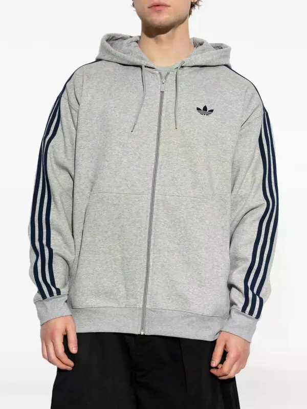 Adidas 3-stripes Zip-up Hoodie