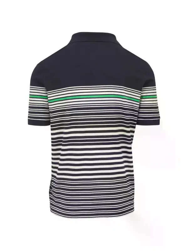 Bogner Jannes Striped Short-sleeve Polo Shirt