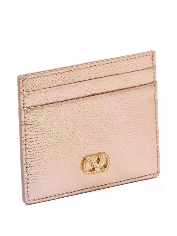 Valentino Garavani Vlogo Crystal-embellished Card Holder