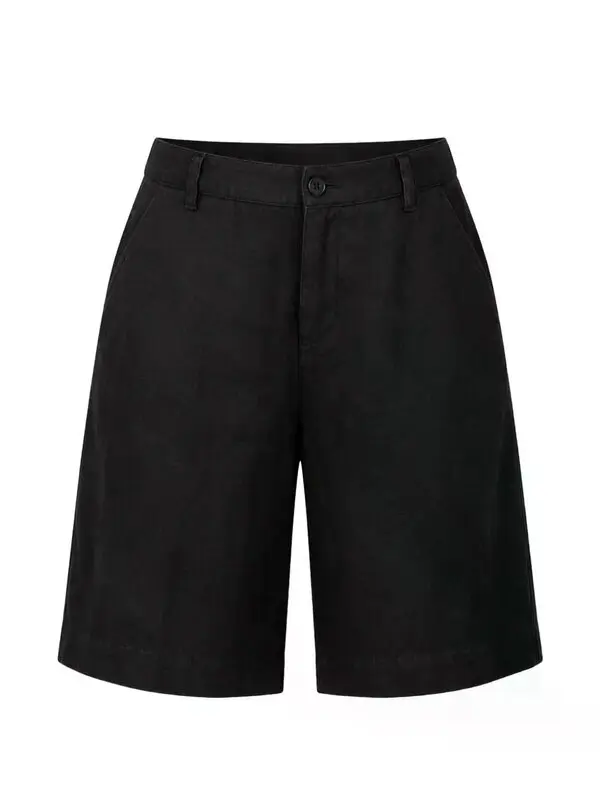 Massimo Alba High-waisted Shorts - Black