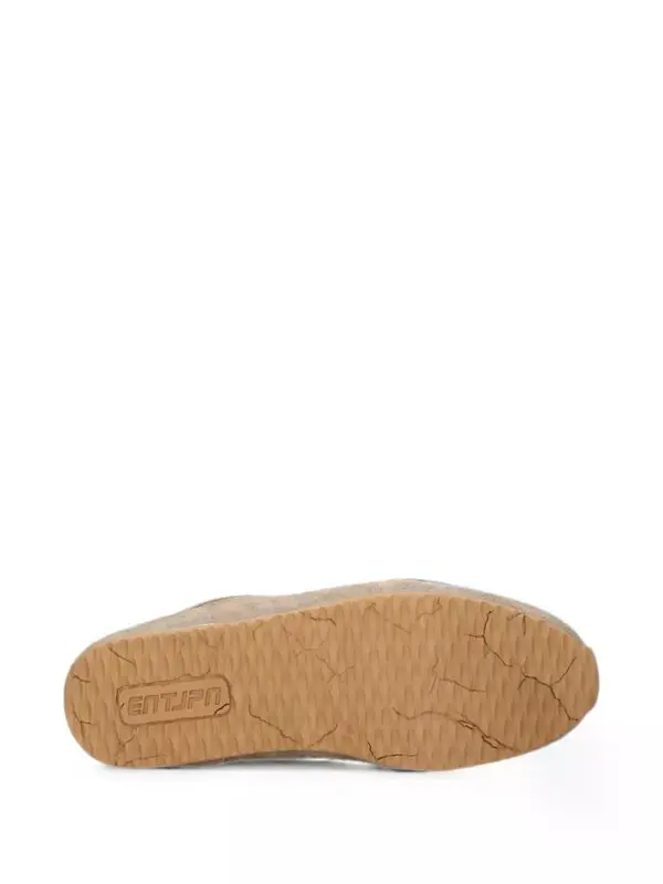ENTERPRISE JAPAN Logo-embroidered Suede Sneakers