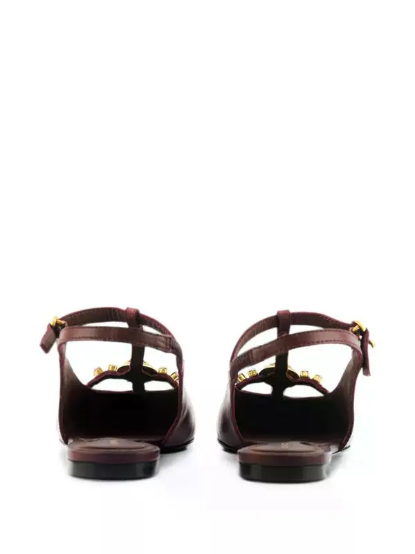 Etro Crystal-embellished Sling-back Pumps