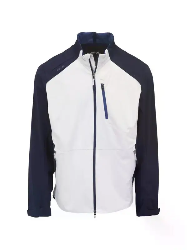 Rlx Ralph Lauren Colourblock High Neck Zip Jacket