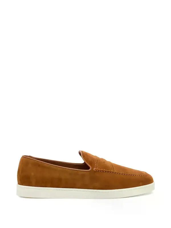 Church's Penny Slot Suede Loafers - Brown