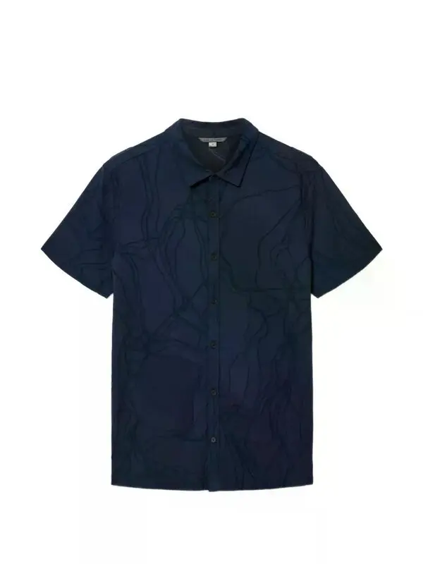 John Varvatos Elio Short-sleeve Shirt - Blue