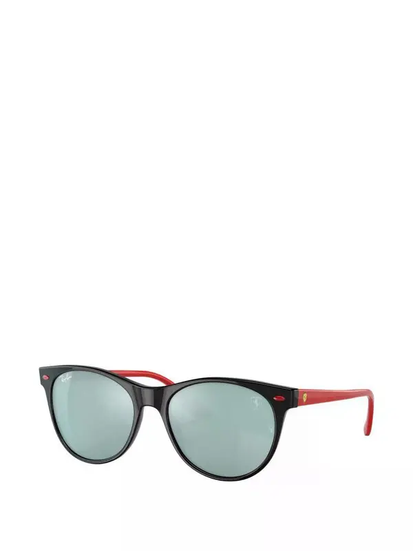 Ray-ban X Scuderia Ferrari Round-frame Sunglasses