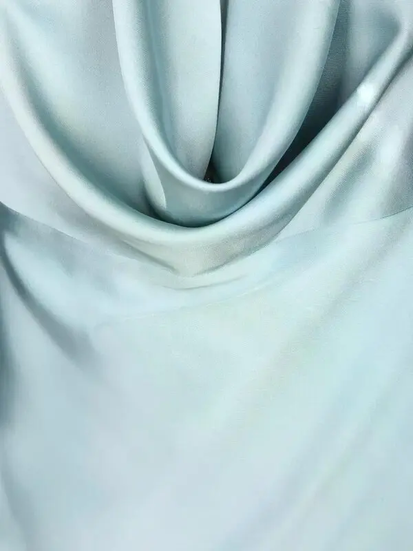BLANCA VITA Cowl Neck Maxi Dress - Blue