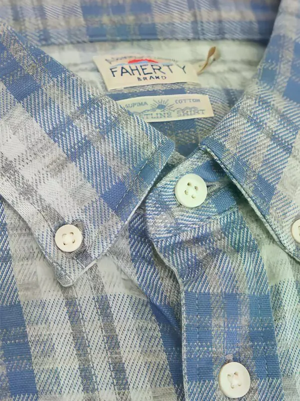 Faherty Brand Checked Button-down Shirt