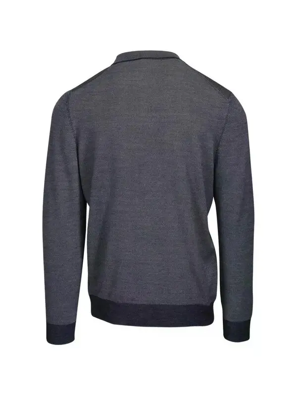 Colombo Quarter-zip Marl-effect Sweater