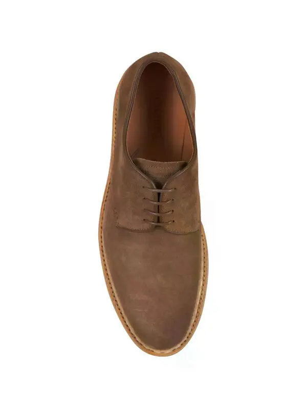 Heschung Suede Lace-up Shoes