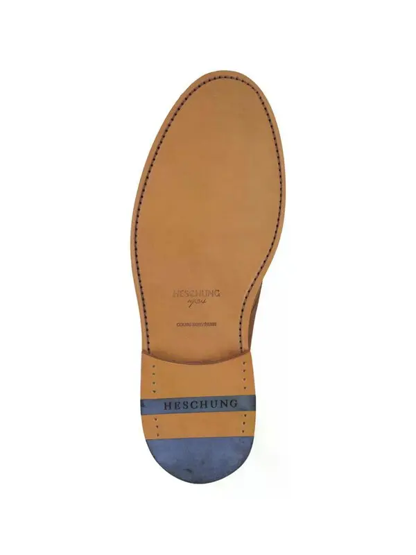 Heschung Suede Lace-up Shoes