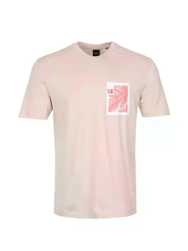 BOSS Graphic-print Crew-neck T-shirt