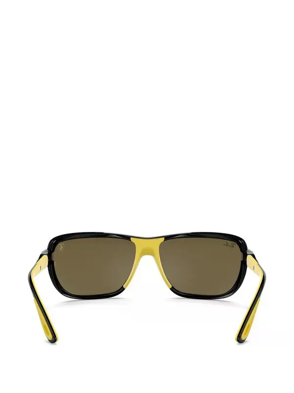 Ray-ban Scuderia Ferrari Rectangle-frame Sunglasses