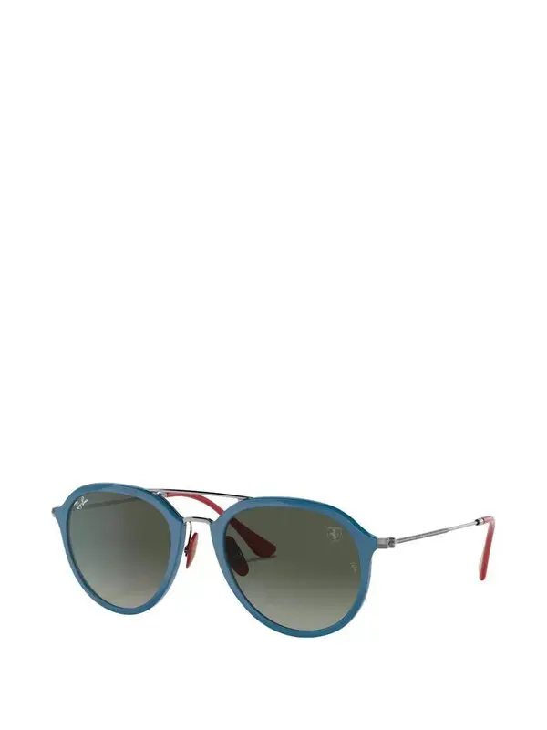 Ray-ban Scuderia Ferrari Round-frame Sunglasses