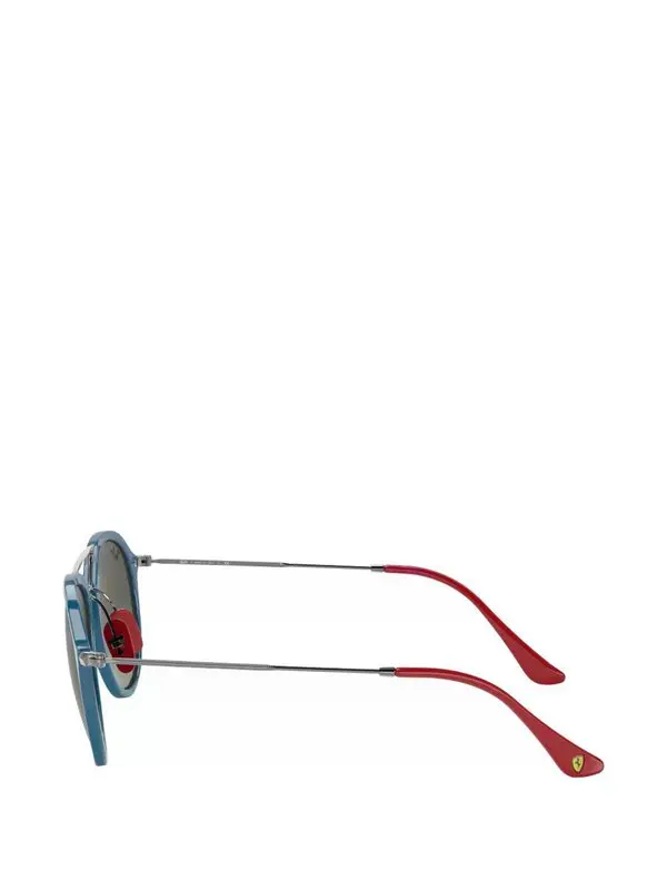 Ray-ban Scuderia Ferrari Round-frame Sunglasses
