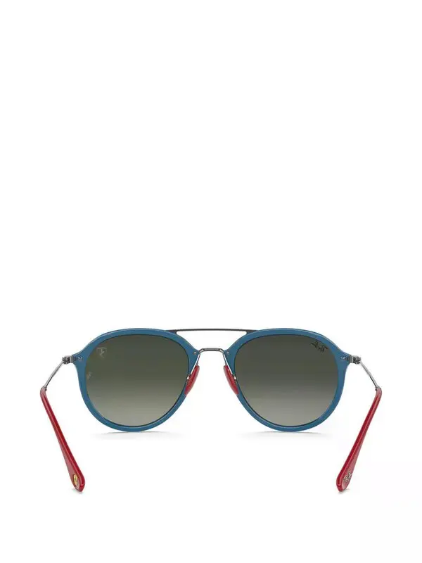 Ray-ban Scuderia Ferrari Round-frame Sunglasses