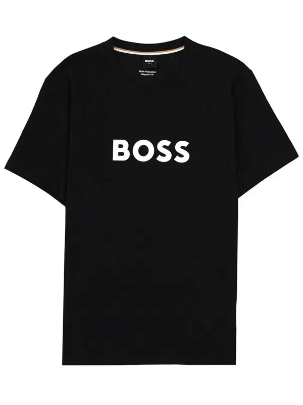 BOSS T-shirt Con Stampa Logo - Black