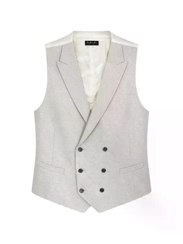 LUIGI BIANCHI MANTOVA Double-breasted Waistcoat