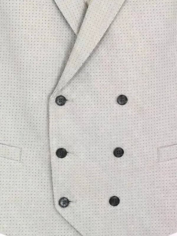 LUIGI BIANCHI MANTOVA Double-breasted Waistcoat
