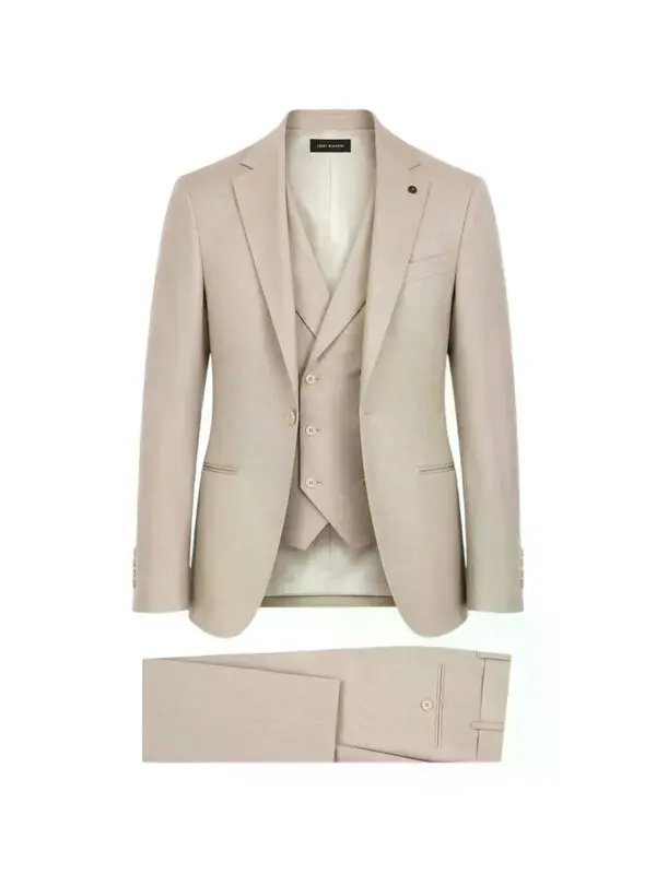 LUIGI BIANCHI MANTOVA Single-breasted Suit - Neutrals