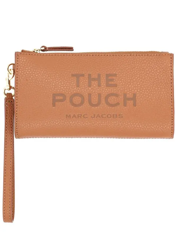 Marc Jacobs The Pouch Leather Pouch - Buff