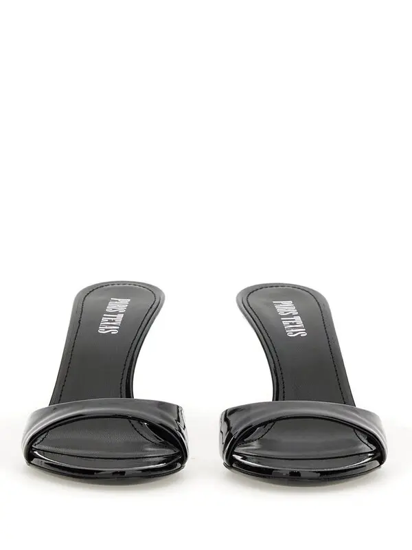 Paris Texas Lidia" Mule With High Heel - Black