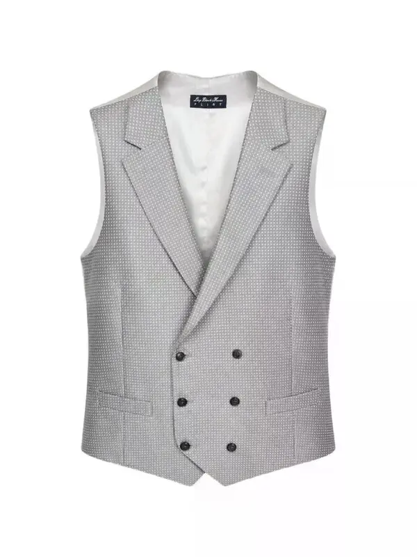 LUIGI BIANCHI MANTOVA Double-breasted Waistcoat