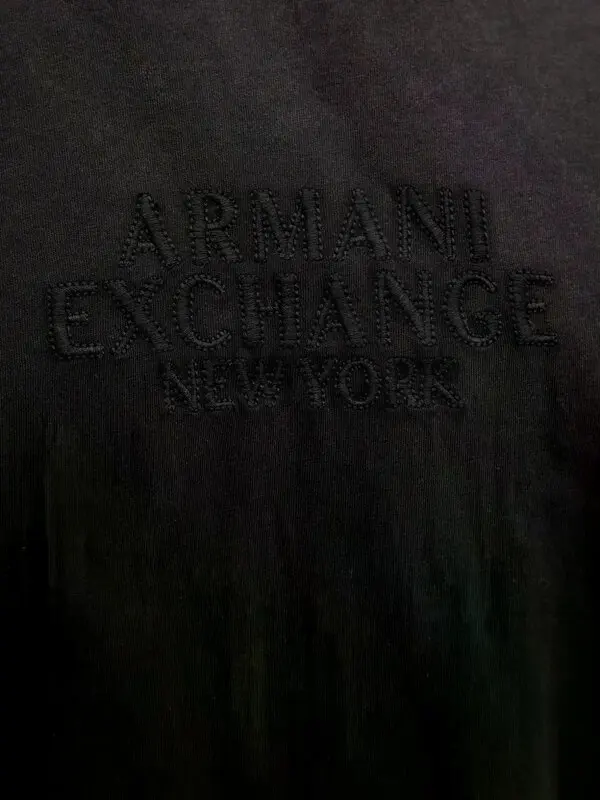 Armani Exchange Embroidered-logo T-shirt