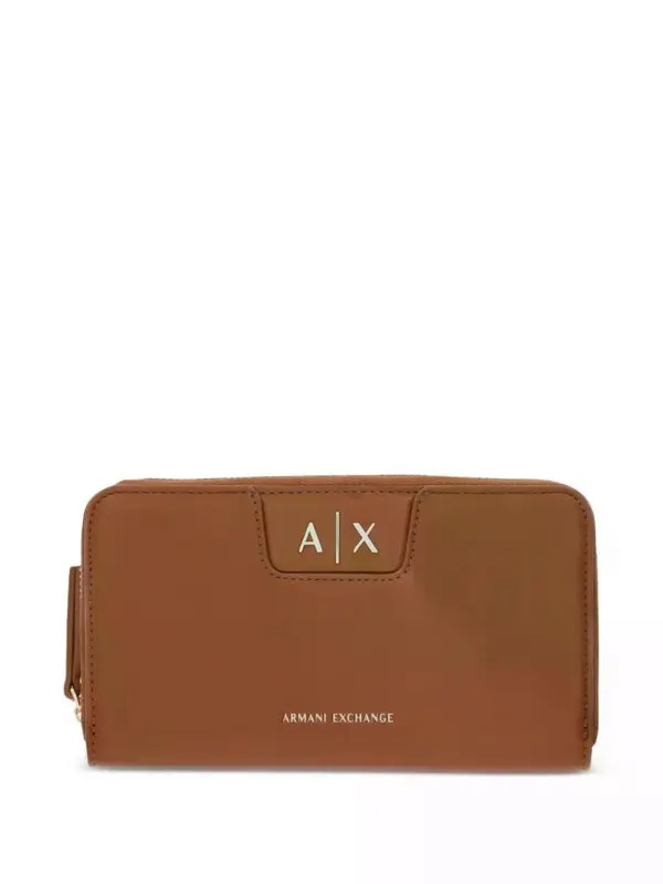 Armani Exchange Logo-detail Zip-fastening Wallet