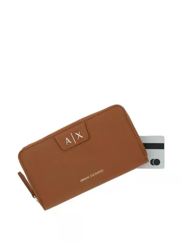 Armani Exchange Logo-detail Zip-fastening Wallet