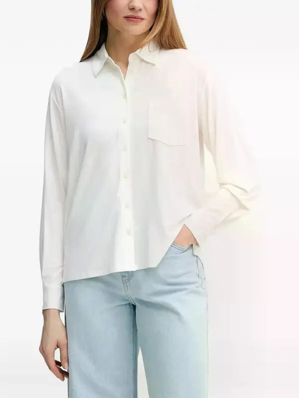 Marc O'polo Chest Pocket Button-up Shirt - Neutrals