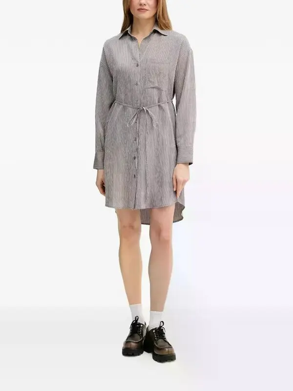Marc O'polo Striped Tie-waist Dress