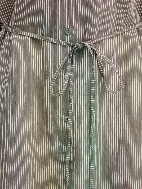 Marc O'polo Striped Tie-waist Dress