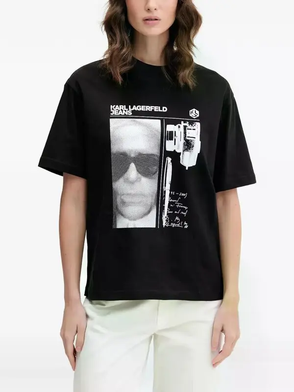 Karl Lagerfeld Graphic Print T-shirt