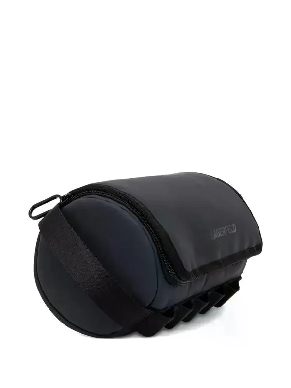 Karl Lagerfeld Cylindrical Wash Bag