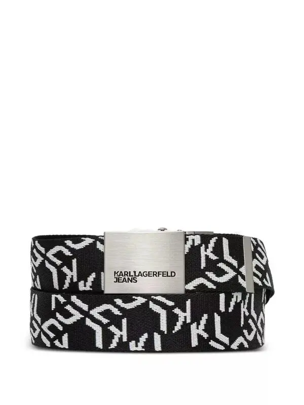 Karl Lagerfeld Reversible Logo Belt