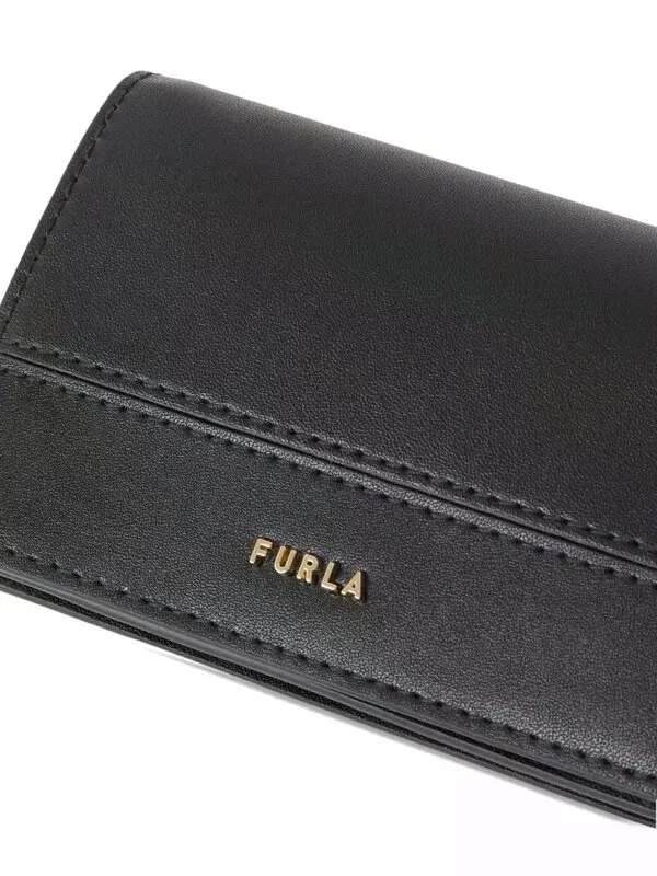 Furla Lia Chain-link Leather Wallet
