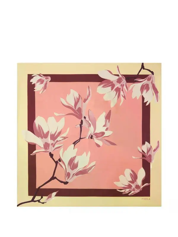 Furla Tortona Floral-print Scarf