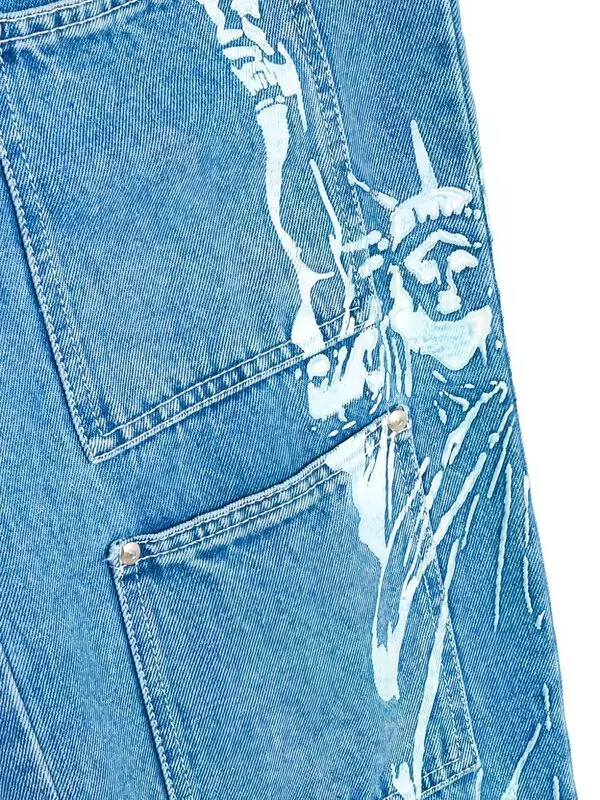 LOURDES Patch-pocket Jeans