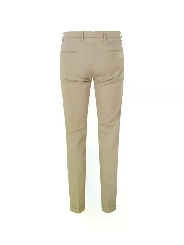 BRIGLIA 1949 Straight-leg Turn-up Chinos
