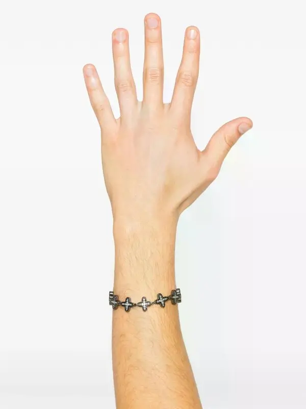 DARKAI Clover Crystal-embellished Bracelet