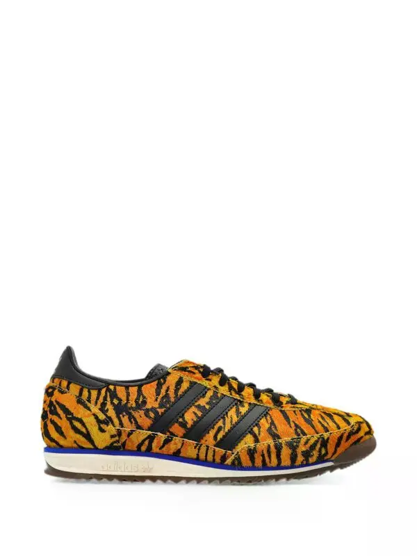 Adidas Tiger Print Lace-up Sneakers