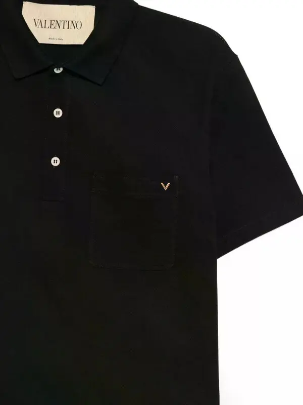 Valentino Garavani Vlogo Chest-pocket Polo Shirt