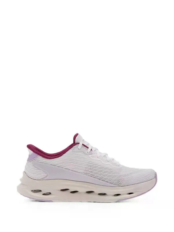 Sketchers Mesh-texture Slip-ins Sneakers - White