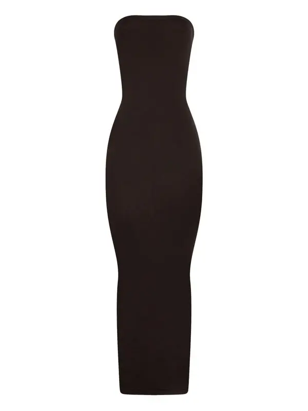 Wolford Long Fatal Dress - Brown