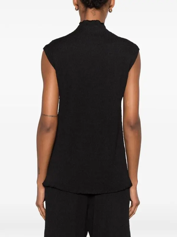 THE ROW Sleeveless Mock Neck Top
