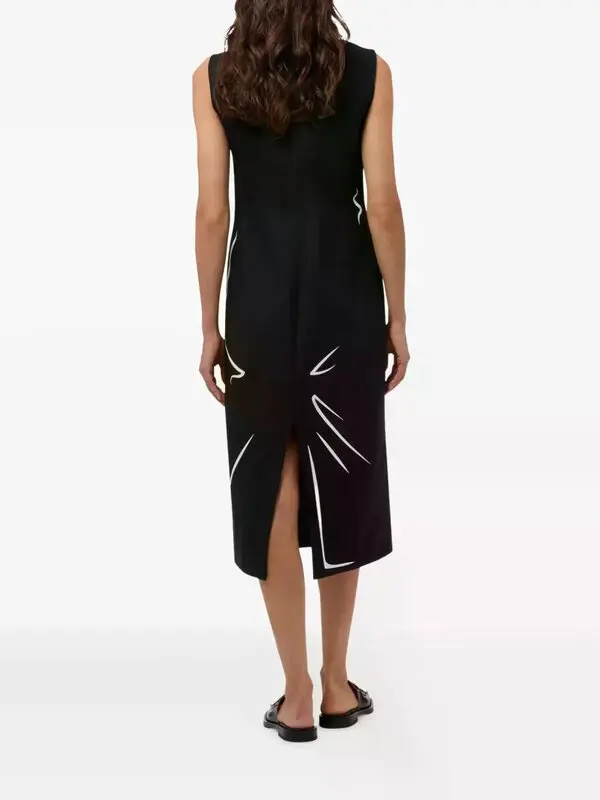 Moschino Sleeveless Midi Dress