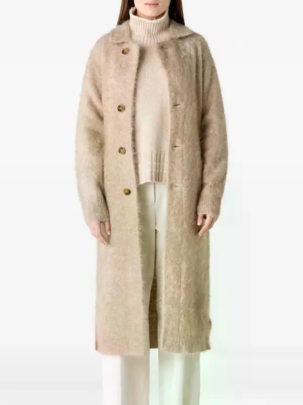 Guest In Residence Grizzly Belted Coat - Neutrals